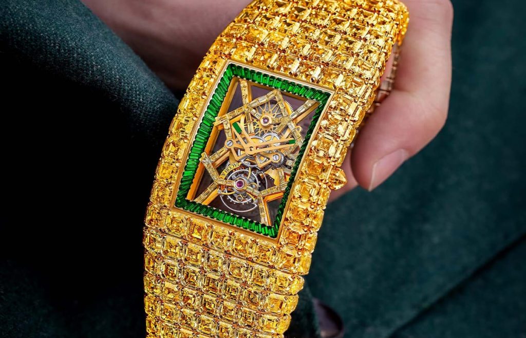 The Billionaire Timeless Treasure Watch: A $20 Million Yellow Diamond ...